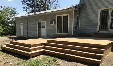 Pressure Treated Deck In Osgoode Jack Built Decks And Basements