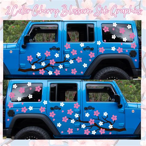 Two Tone Cherry Blossom Side Graphics Thats Ducked Up