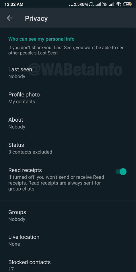 Whatsapp To Release Dark Theme For Android Beta Testers Today Wabetainfo