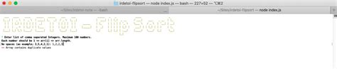 GitHub CssamLabs Lab CLI Algorithm FlipSort Irdetoi Test Flip Sort Algorithm