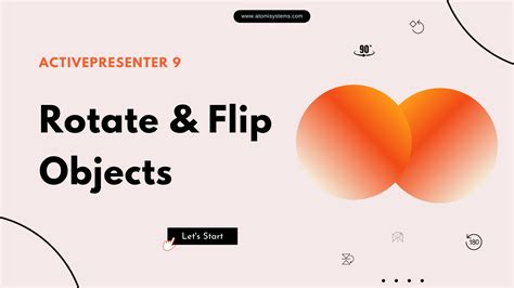 How To Rotate And Flip Objects In Activepresenter 9