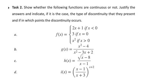Solved Task 2. Show whether the following functions are | Chegg.com