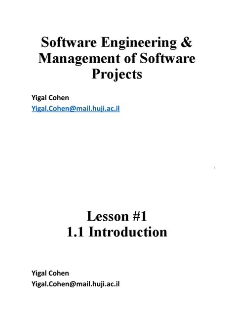 10 Proect Management תשפג Introduction Pdf