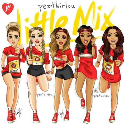 Little Mix Cartoon Version