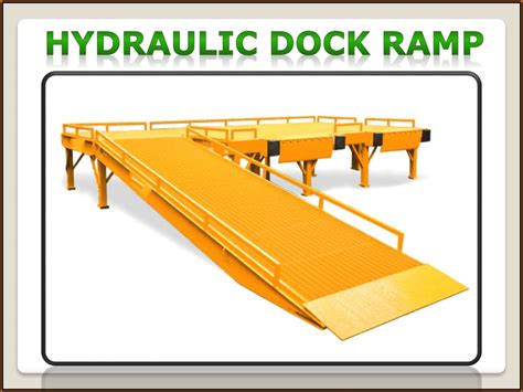 PPT Hydraulic Dock Ramp Warehouse Loading Dock Ramp Industrial
