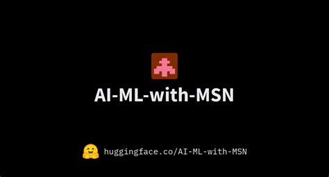 Ai Ml With Msn Ai And Machine Learning With Shahnawaz