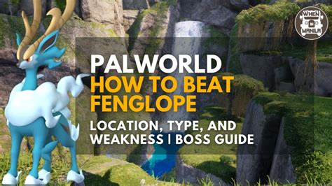 Palworld: How to Beat Fenglope | Location, Type, and Weakness | Mineshaft Field Boss Guide - YouTube