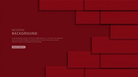 추상 빨간 현대 기하학적 모양 배경 프리미엄 벡터