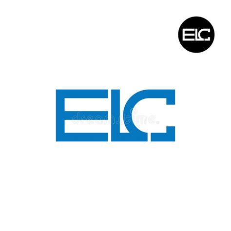 Elc Monogram Stock Illustrations 17 Elc Monogram Stock Illustrations