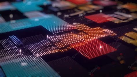 Premium Photo Blockchain Concept Big Data Binary Code Futuristic Information Technology Data