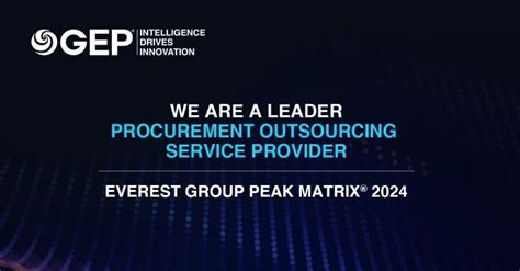 Gep Has Been Named A Leader And Star Performer In Procurement Outsourcing