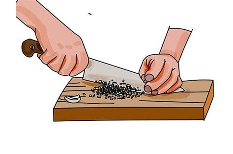 Mince Cutting Technique Clipart Graphic By Yawclips · Creative Fabrica