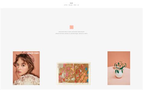 Rosé Theme Preview Download Variable Post Width Showhide Avatar Description Tags Infinite
