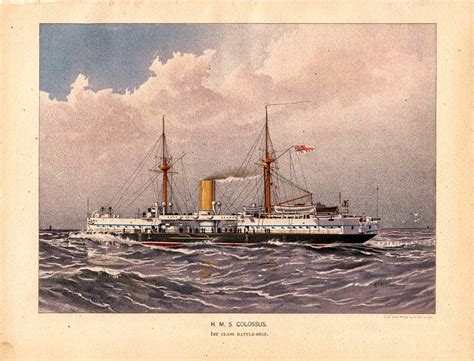 Adventures Of The Blackgang Hms Colossus 1st Class Battleship Hms