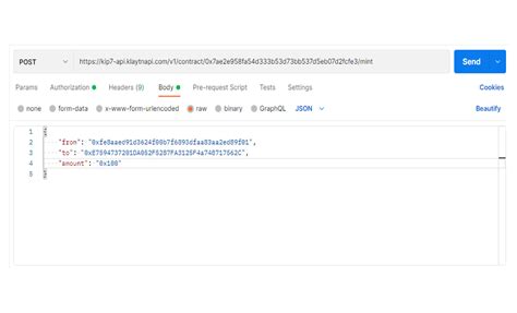 How Do I Mint Kip 7 Tokens Kas Help Center