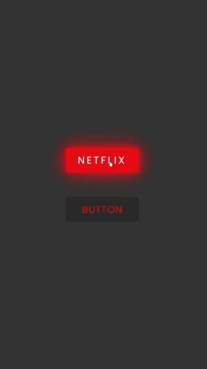 🔥 Netflix Style Button Animation Using Html Css And Javascript Hover