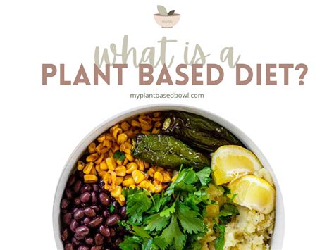 What Is A Plant Based Diet My Plant Based Bowl