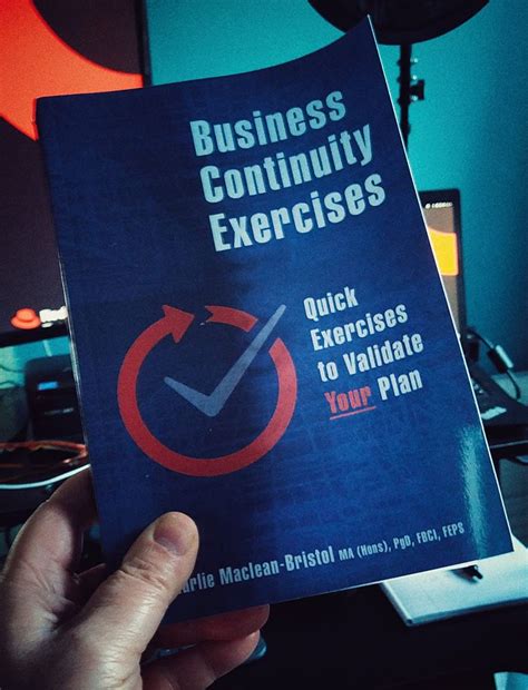 Business Continuity Exercises Quick Exercises To Validate Your Plan On