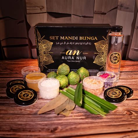 Aura Nur Set Mandi Bunga Aura Nur