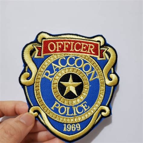 Resident Evil Rpd Raccoon Police Department Embroidered Patch Uniform