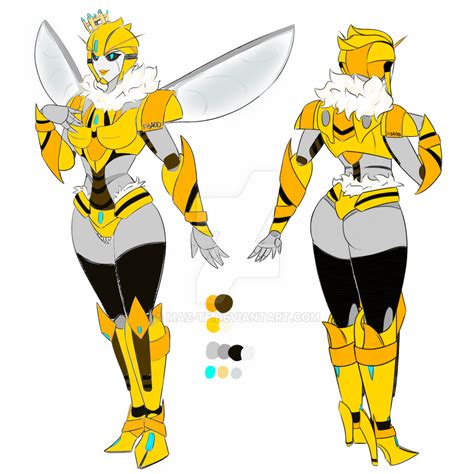 Bee Queen Zia By Flashbackingartist00 By Maz Tf On Deviantart