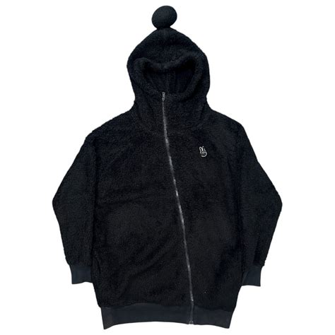 20471120 Hyoma Fleece Zip Up Hoodie Parka Sevenstarclothing