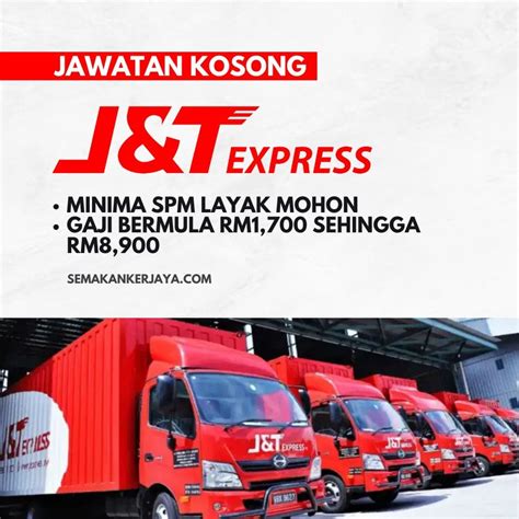 Jawatan Kosong Jnt Express Januari 2025 Minima Spm Layak Mohon