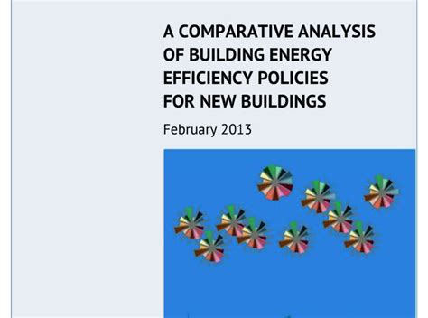 A Comparative Analysis Of Building Energy Efficiency Policies For New Buildings Copenhagen