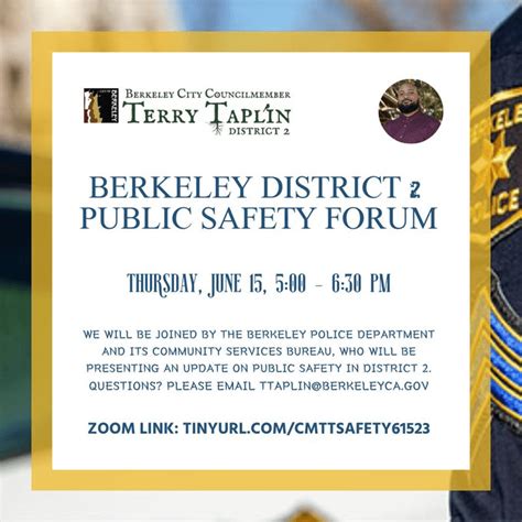 Public Safety Forum Terry Taplin