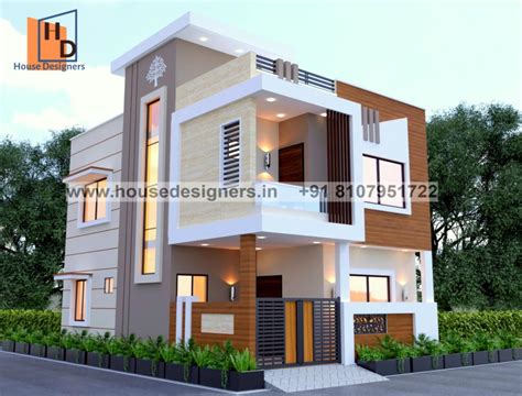 Front Elevation Design Duplex Houses