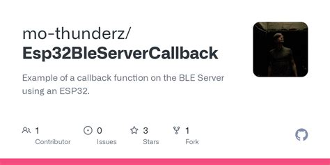Github Mo Thunderzesp32bleservercallback Example Of A Callback