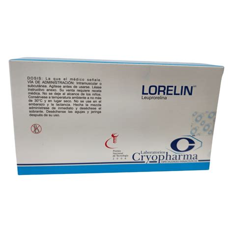 Lorelin 11 25 Mg Suspensión Inyectable Medicamentos Y