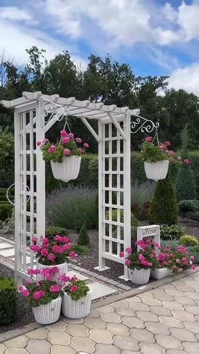 Прекрасная арка в саду 💚 #дача #foryou #огород #сад #цветы #garden ...