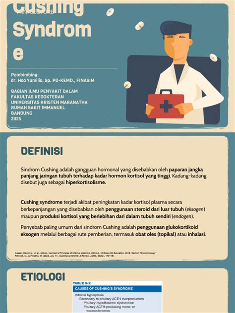 Ppt Referat And Mini Lecture Cushings Syndrome Pdf