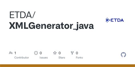 Github Etda Xmlgenerator Java