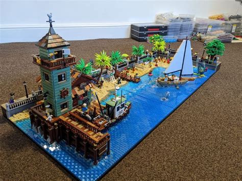 Lego Beach Lego Beach Lego Modular Lego Design