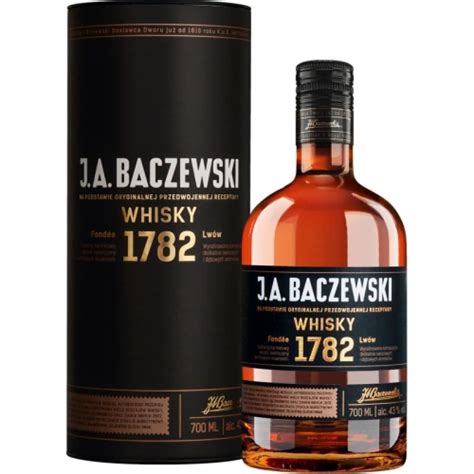 Baczewski Whisky Ja 1782 Cena Promocyjna Wysyłka 24h