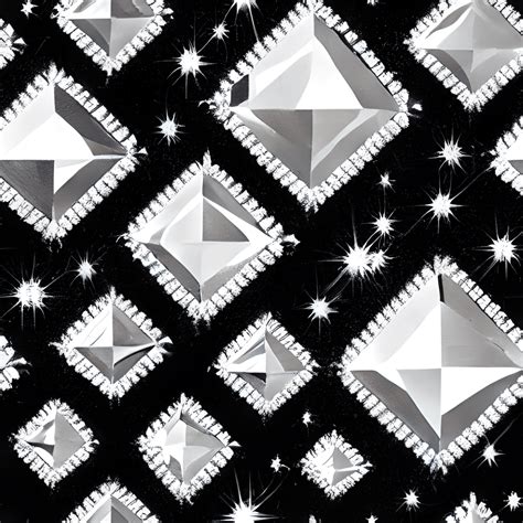 Repeating Diamond Pattern Digital Graphic · Creative Fabrica
