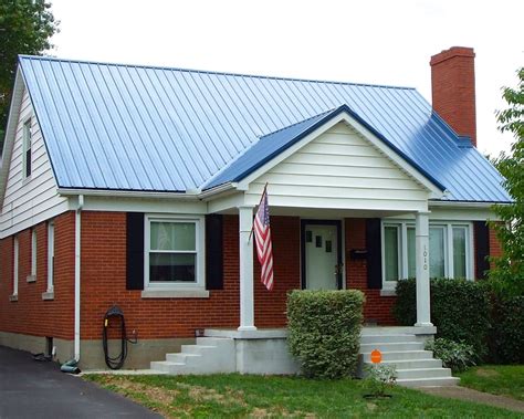 Red Brick House Metal Roof The Tube