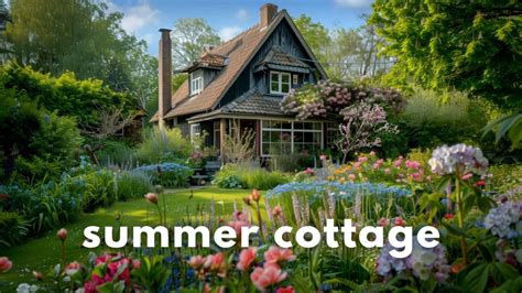 Summer Cottage Ambience 🌸ㅣnature Sounds And Summer Garden Ambienceㅣ