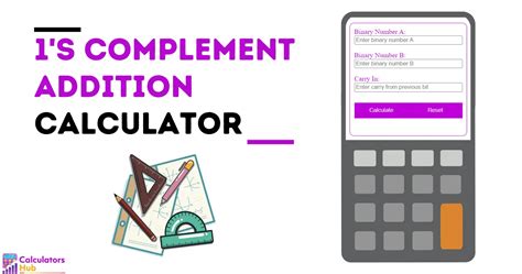 1 s complement addition calculator online