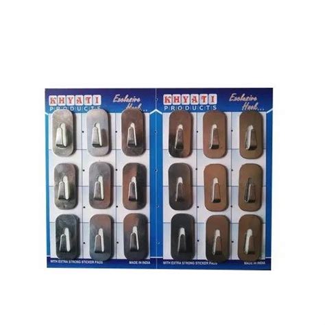 Khyati Products Stainless Steel Ss Sticker Hook At Rs 35 In Rajkot