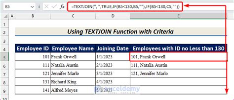 How To Use Textjoin Function In Excel 7 Suitable Examples