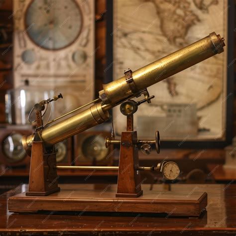 Premium Photo Vintage Planetary Observatory Stargazing Nights Brass