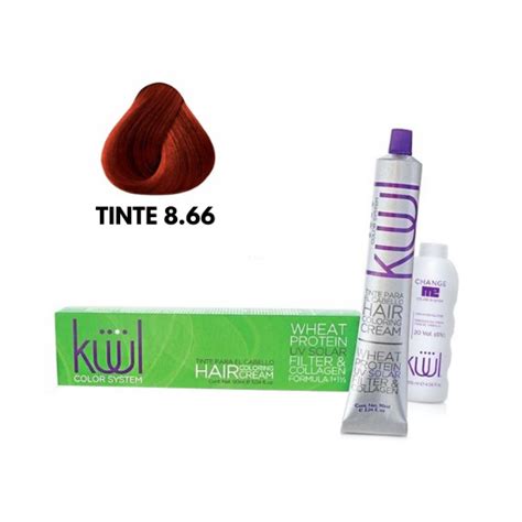 Tinte Kuul 866 Rojo Claro Intenso Pamela Beauty Supply