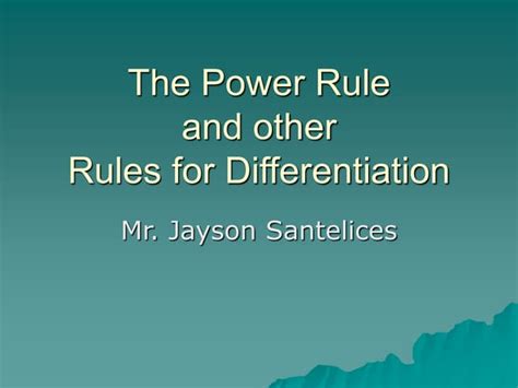 Rulesfordifferentiationppt