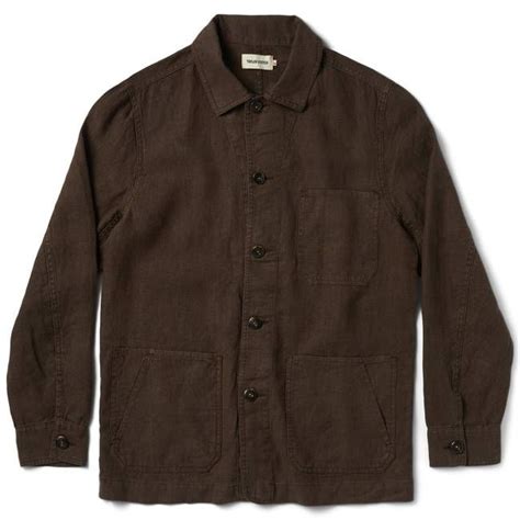 The Ojai Jacket In Espresso Hemp From Taylor Stitch