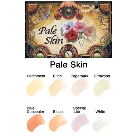 Bluebird Palette Pale Skin The Compleat Sculptor Inc
