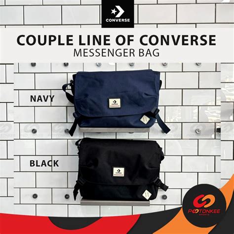 Converse Couple Lines Of Messenger Bag Shoulder Document Holder And