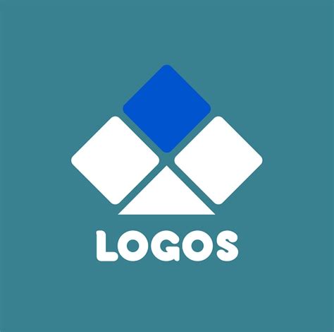 Premium Vector Blue Logo